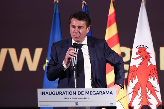 Inauguration Cinema Megarama Saintjeandangely Christian Estrosi ...