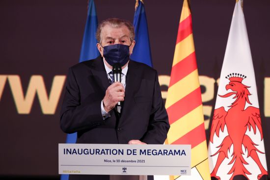 Jeanpierre Lemoine President Megarama On Inauguration Editorial Stock ...