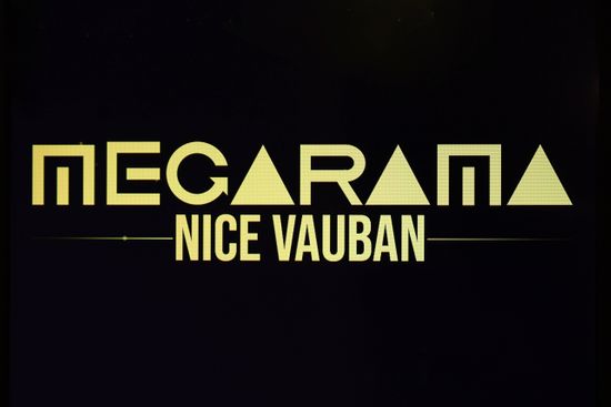 Display Megarama Nice Vauban Inauguration Cinema Editorial Stock Photo ...