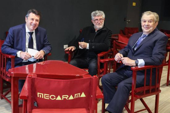 Dg Jeanpierre Lemoine President Megarama Christian Editorial Stock ...