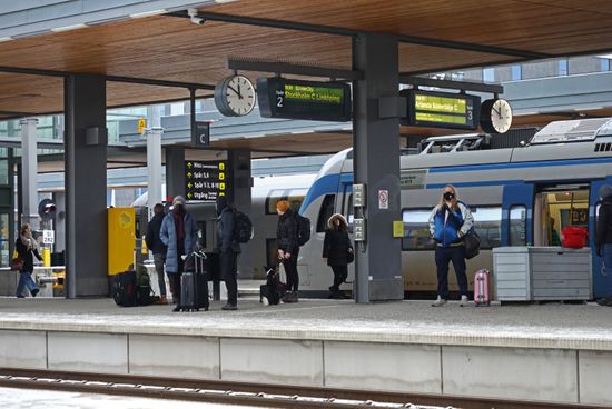 Uppsala Central Station Sweden On Wednesday Editorial Stock Photo ...