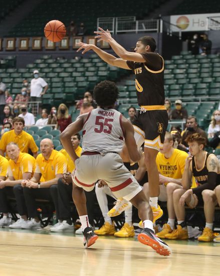 Wyoming Cowboys Guard Drake Jeffries 0 Editorial Stock Photo - Stock ...