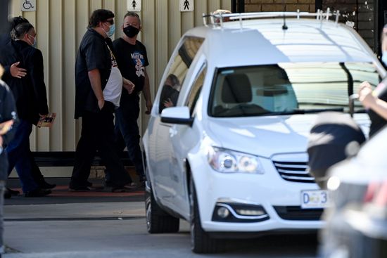 Tim Mellor C Arrives Funeral His Editorial Stock Photo - Stock Image ...