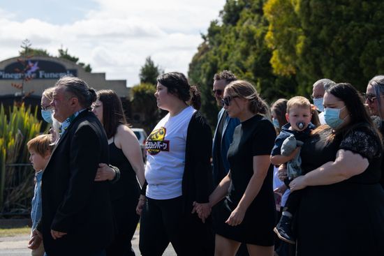 Georgie Gardam C Comforted By Family Editorial Stock Photo - Stock ...