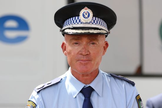 Minister Police Joined Nsw Police Force Editorial Stock Photo - Stock ...