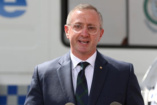 Minister Police Joined Nsw Police Force Editorial Stock Photo - Stock ...