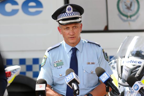 Minister Police Joined Nsw Police Force Editorial Stock Photo - Stock ...