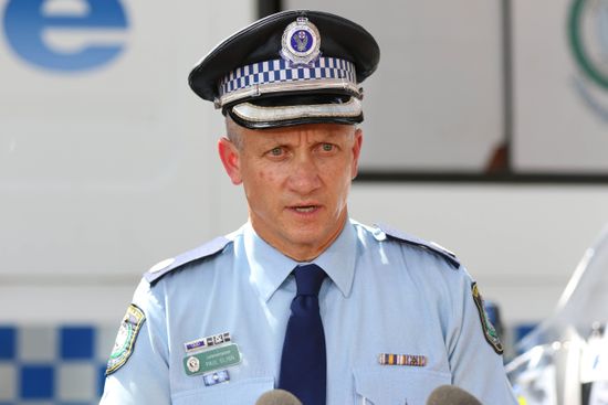 Minister Police Joined Nsw Police Force Editorial Stock Photo - Stock ...