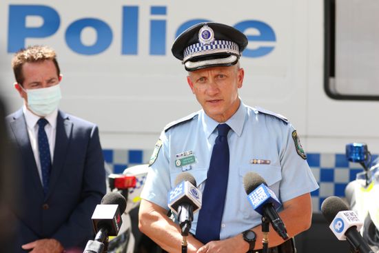 Minister Police Joined Nsw Police Force Editorial Stock Photo - Stock ...