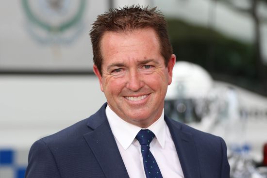 Minister Police Joined Nsw Police Force Editorial Stock Photo - Stock ...
