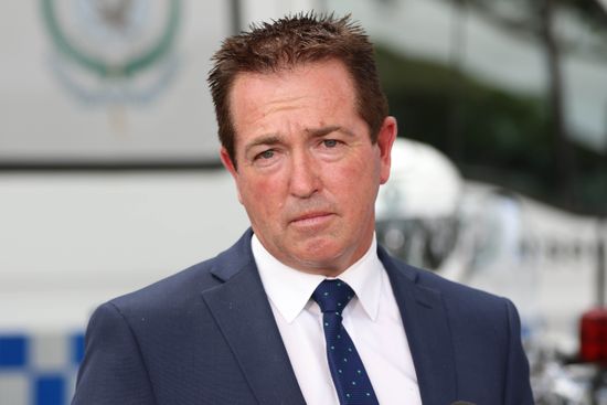 Minister Police Joined Nsw Police Force Editorial Stock Photo - Stock ...