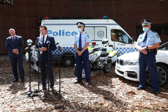 Minister Police Joined Nsw Police Force Editorial Stock Photo - Stock ...