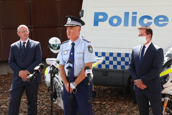 Minister Police Joined Nsw Police Force Editorial Stock Photo - Stock ...
