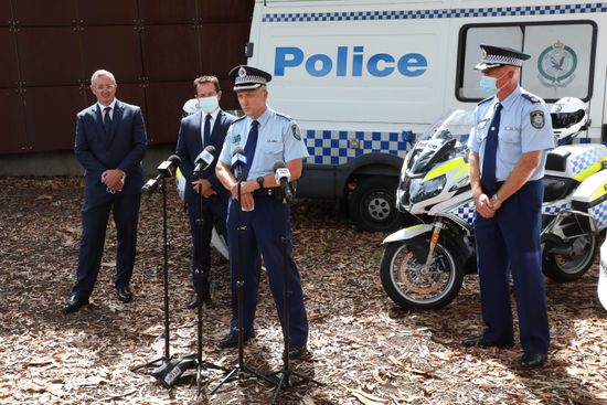 Minister Police Joined Nsw Police Force Editorial Stock Photo - Stock ...