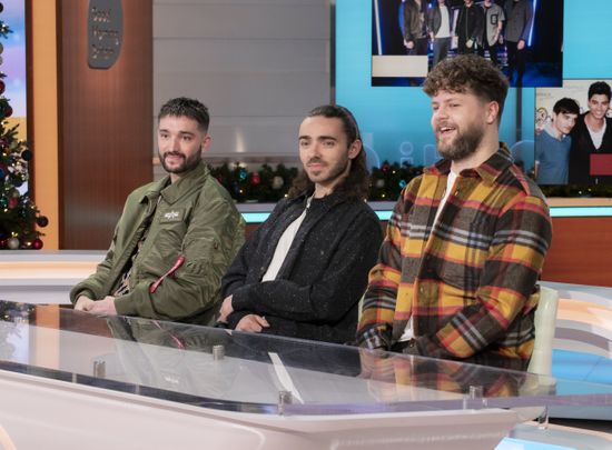 Tom Parker Nathan Sykes Jay Rayner Editorial Stock Photo - Stock Image ...