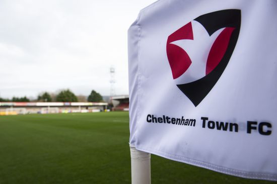 Cheltenham Town Corner Flag Editorial Stock Photo - Stock Image ...