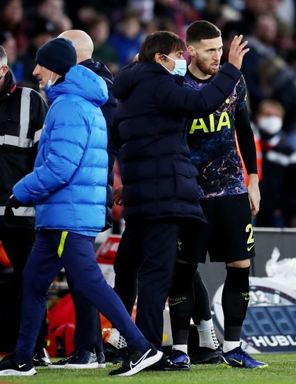Tottenham Hotspur Manager Antonio Conte Wears Editorial Stock Photo ...