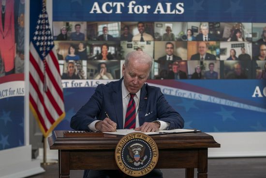 Us President Joe Biden Signs Hr Editorial Stock Photo - Stock Image ...