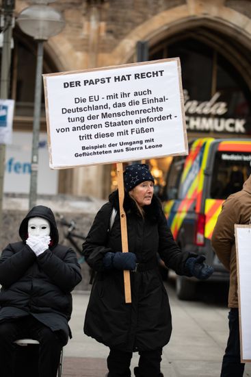 Activists Keep Mouth Ears Eyes Shut Editorial Stock Photo - Stock Image ...