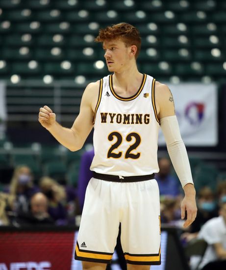 Wyoming Cowboys Guard Kenny Foster 22 Editorial Stock Photo - Stock ...