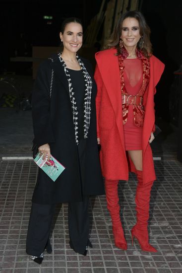 Baracchi Benedetta Spazzoli Turchese Baracchi Attend Editorial Stock ...