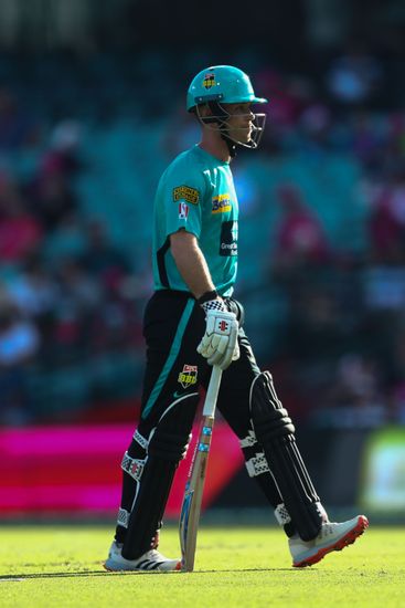 Jimmy Pierson Captain Brisbane Heat Walks Editorial Stock Photo - Stock ...