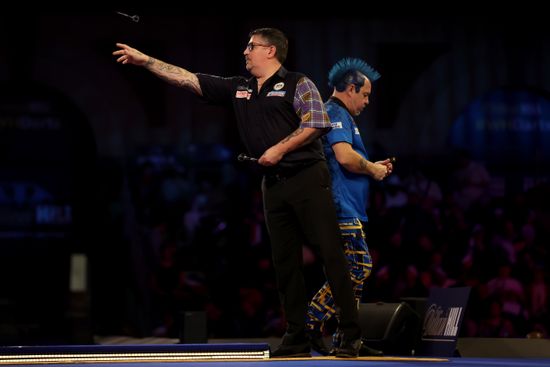 Gary Anderson Acton During His Match Editorial Stock Photo - Stock ...
