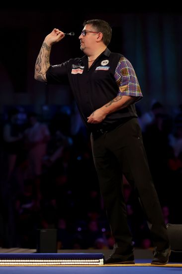 Gary Anderson Acton During His Match Editorial Stock Photo - Stock ...