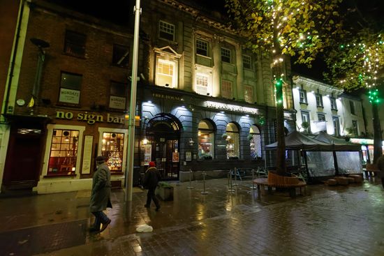 Wind Street Which Usually Very Busy Editorial Stock Photo - Stock Image ...