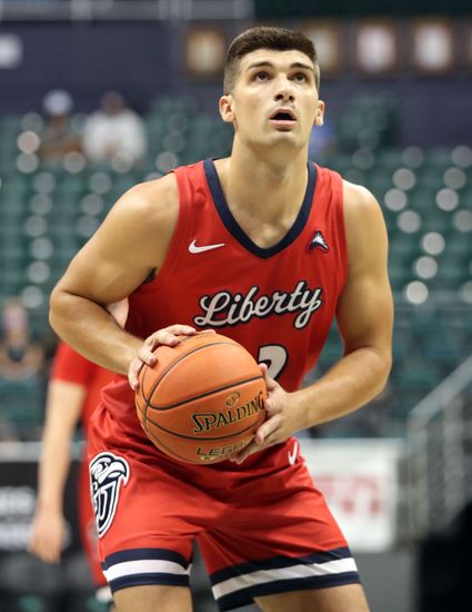 Liberty Flames Forward Kyle Rode 22 Editorial Stock Photo - Stock Image ...
