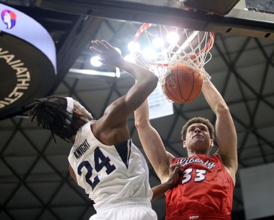 Liberty Flames Forward Shiloh Robinson 33 Editorial Stock Photo - Stock ...