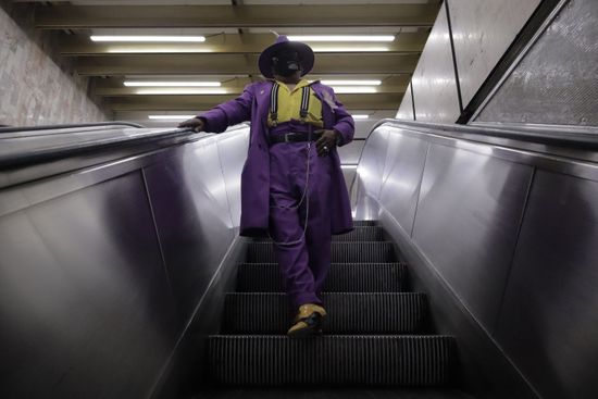 Pablo Estevez Pachuco Inside Balderas Station Editorial Stock Photo ...