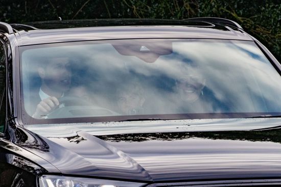 Prince William Catherine Duchess Cambridge Leaving Editorial Stock ...
