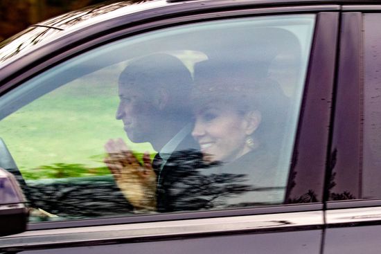 Prince William Catherine Duchess Cambridge Leaving Editorial Stock ...