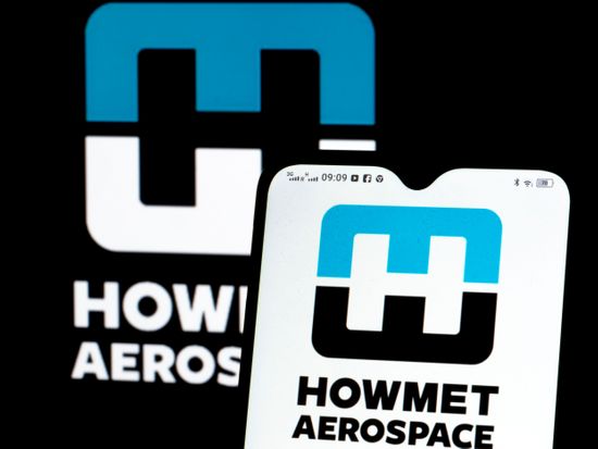 This Photo Illustration Howmet Aerospace Logo Editorial Stock Photo ...