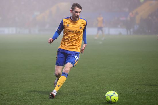 Mansfield Town Defender Elliott Hewitt 4 Editorial Stock Photo - Stock ...