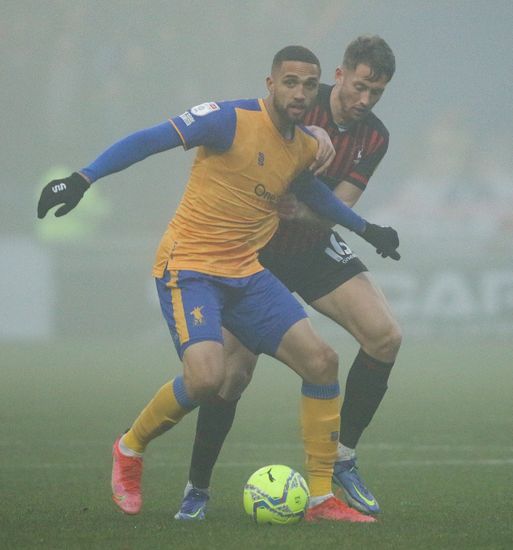 Jordan Bowery Mansfield Town Neil Byrne Editorial Stock Photo - Stock ...