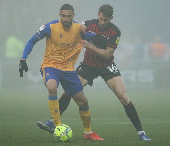 Jordan Bowery Mansfield Town Neil Byrne Editorial Stock Photo - Stock ...