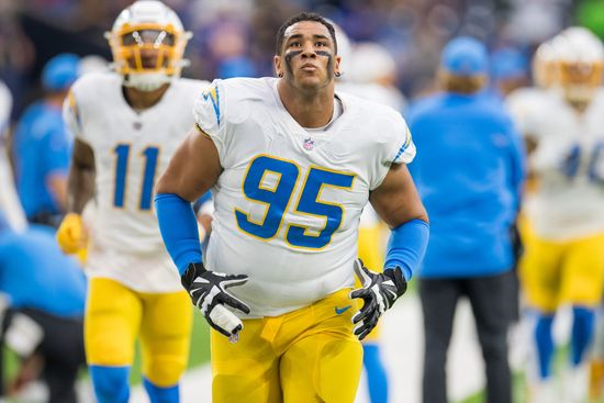 Los Angeles Chargers Defensive End Christian Editorial Stock Photo ...