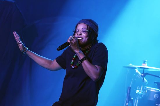 Malian Rapper Ami Yerewolo Concert Festivity Editorial Stock Photo ...