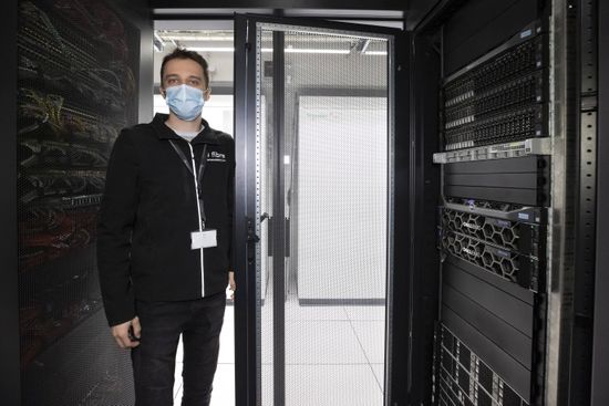 Room Server Bay Equipped Ssd Disk Editorial Stock Photo - Stock Image ...