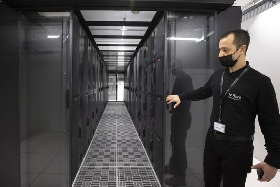Room Server Bay Equipped Ssd Disk Editorial Stock Photo - Stock Image ...