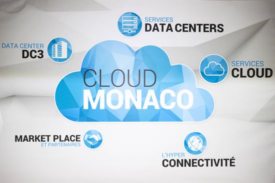 Display Cloud Monaco Data Center Services Editorial Stock Photo - Stock ...
