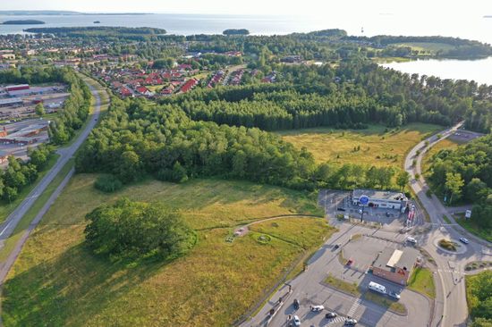 Aerial View City Motala Mcdonalds Varamon Editorial Stock Photo - Stock ...