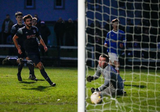 Tony Weston Rangers B Shoots Past Editorial Stock Photo - Stock Image ...