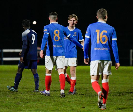 Cole Mckinnon Rangers B Celebrates Scoring Editorial Stock Photo ...