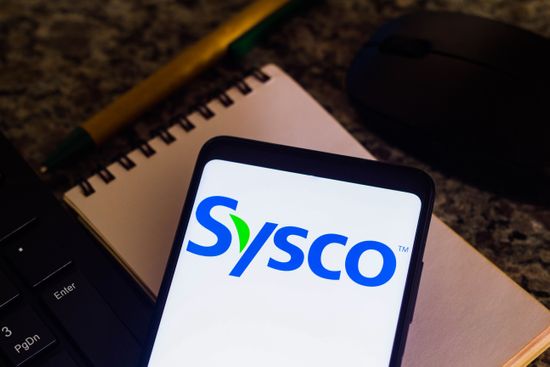 This Photo Illustration Sysco Corporation Logo Editorial Stock Photo ...