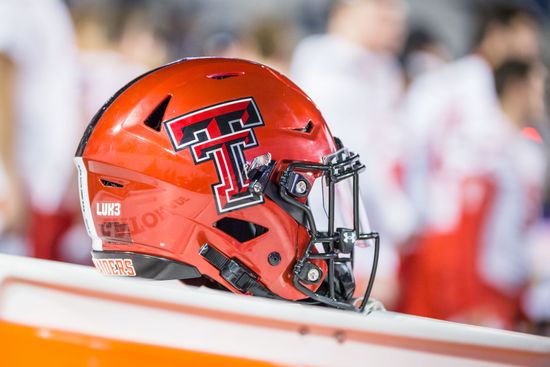 Texas Tech Red Raiders Helmet Sits Editorial Stock Photo - Stock Image ...