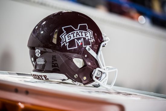 Mississippi State Bulldogs Helmet Sits On Editorial Stock Photo - Stock ...