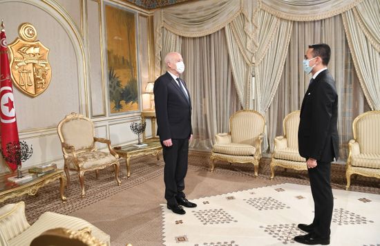 211228 Tunis Dec 28 2021 Xinhua Editorial Stock Photo - Stock Image ...